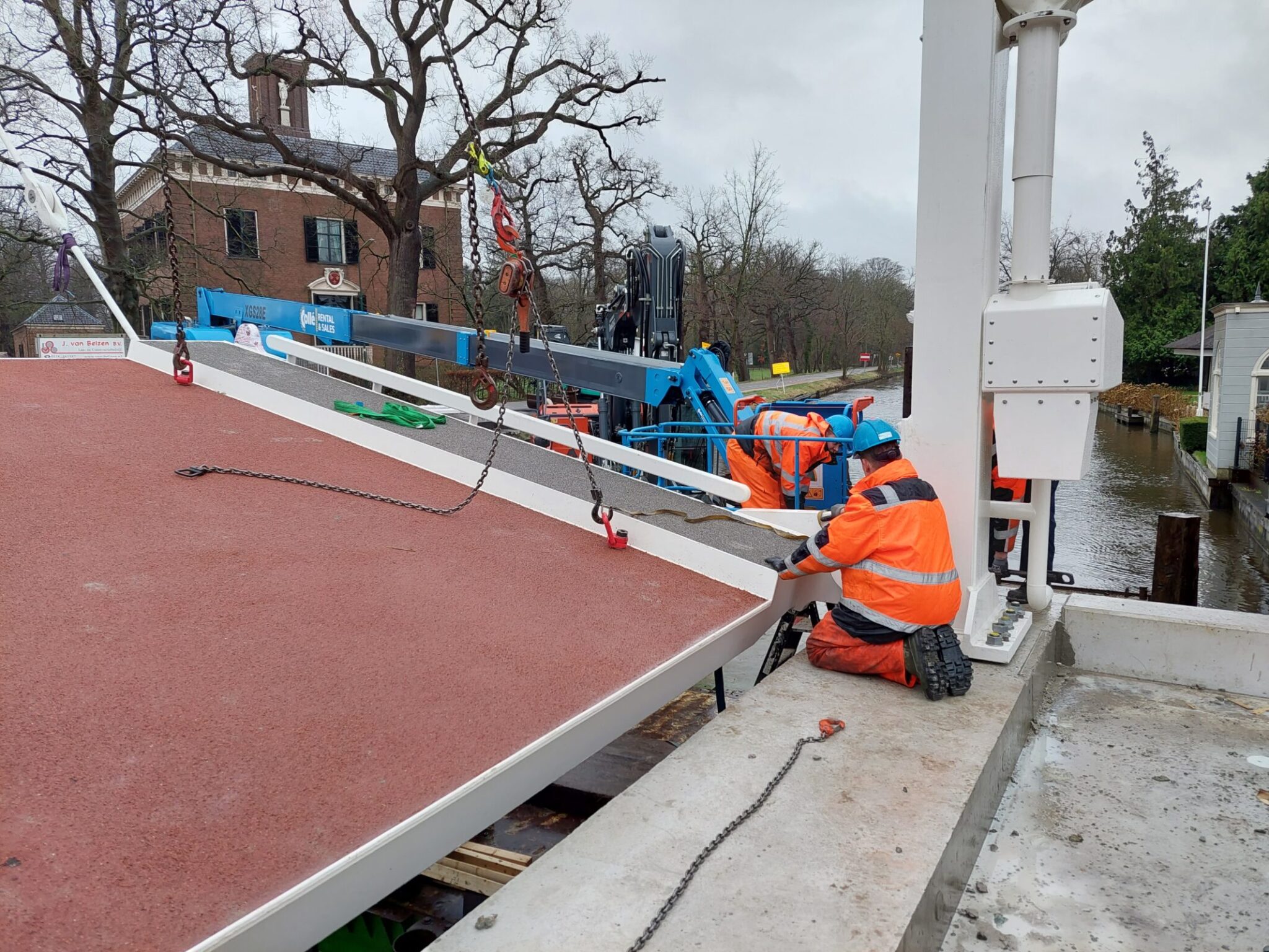 nieuwe Vechtbrug Breukelen - Las- en Constructiebedrijf van Belzen